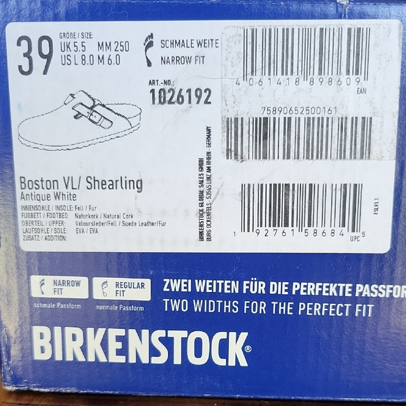 Birkenstock | Shoes | Birkenstock Boston Shearling Clogs In Antique ...